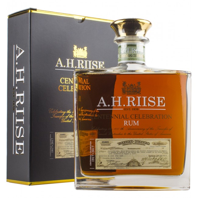 A.H. RIISE CENTENNIAL CELEBRATION RUM 0,7l 45% - Kratochvílovci