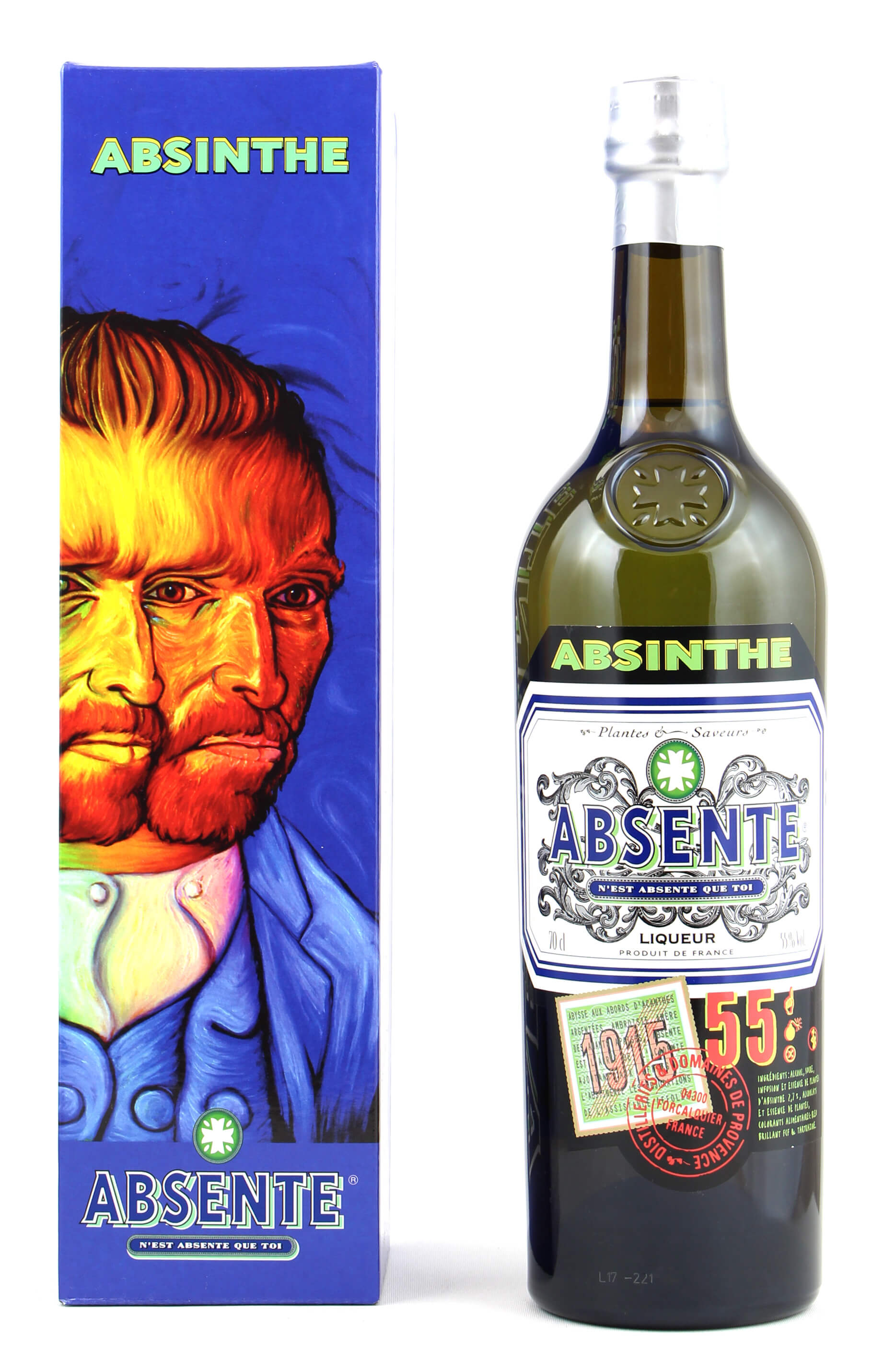 ABSENTE AUX PLANTES D´ABSINTHE 070 55% - Kratochvílovci