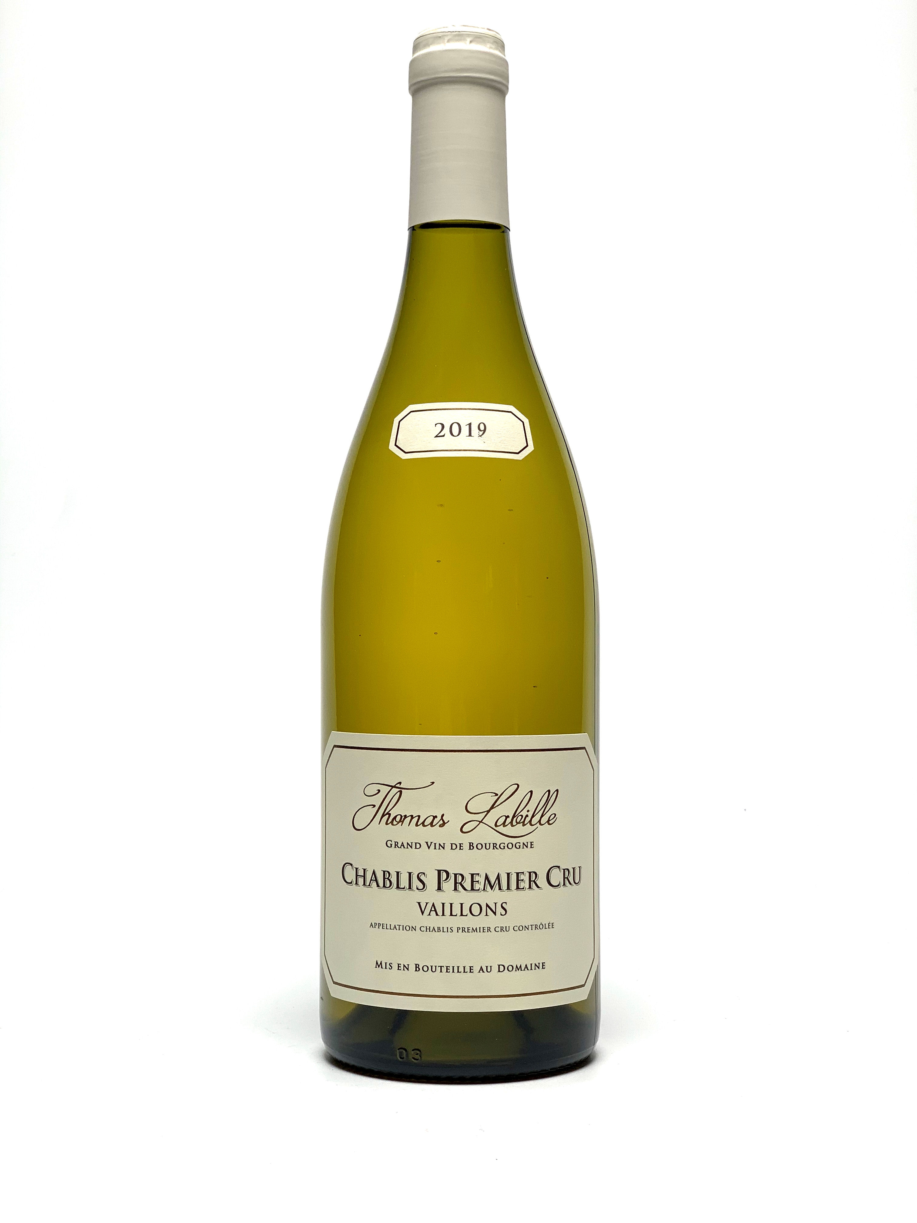 CHABLIS 1ER CRU VAILLONS 2019 AOC THOMAS LABILLE 1,50 - Kratochvílovci